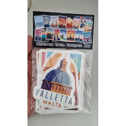 Jual europe city sticker / world city sticker / travel sticker pack ...
