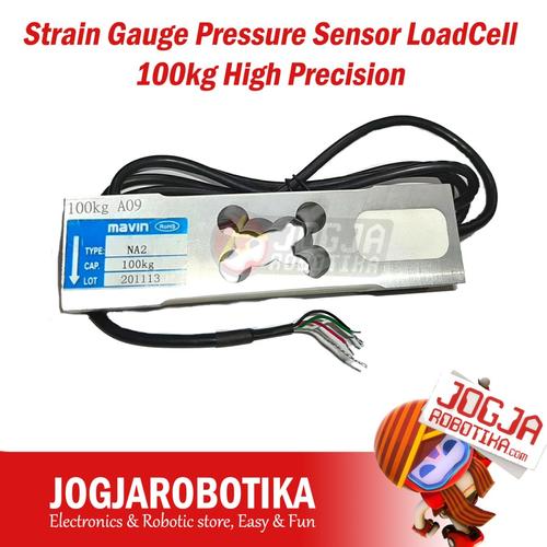 Jual Strain Gauge Pressure Sensor Loadcell Load Cell 100KG 200KG 500KG 100 200 500 KG High ...