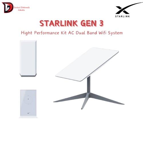 Jual STARLINK GEN 3 HIGH PERFORMANCE KIT AC DUAL BAND WI-FI 5 SYSTEM ...