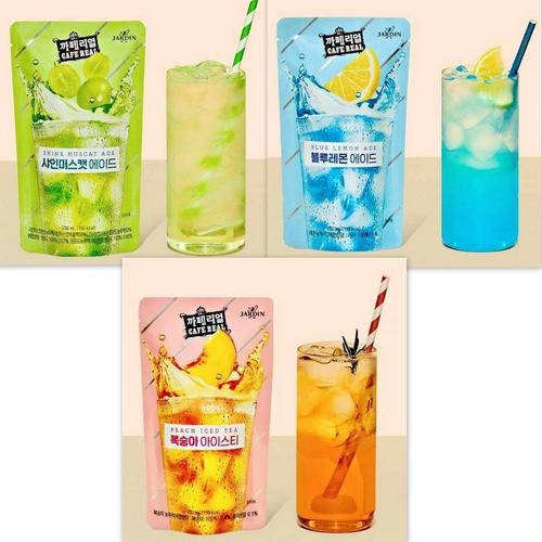 Jual JARDIN CAFE REAL KOREAN ICED TEA Pouch 230ml - Minuman Teh Korea ...