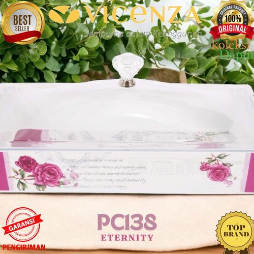 Jual Tempat Roti Persegi Panjang Merek Vicenza Pc138 Eternity, Square ...