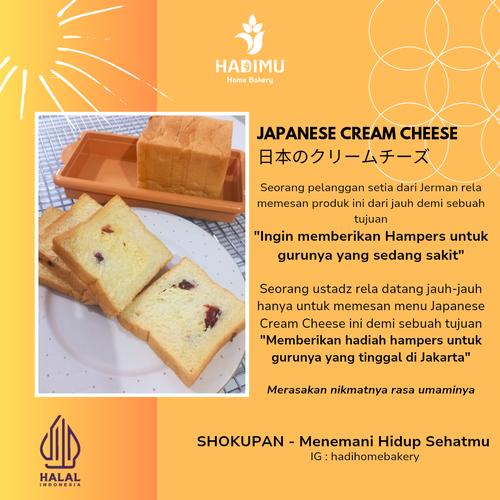 Jual Japenese Cream Cheese - Shokupan - Roti Jepang - Roti Cranberry ...