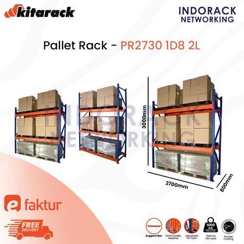 Jual KITARACK Rak Pallet 1 TON Racking Pallet Heavy Duty Panjang 2.7M ...