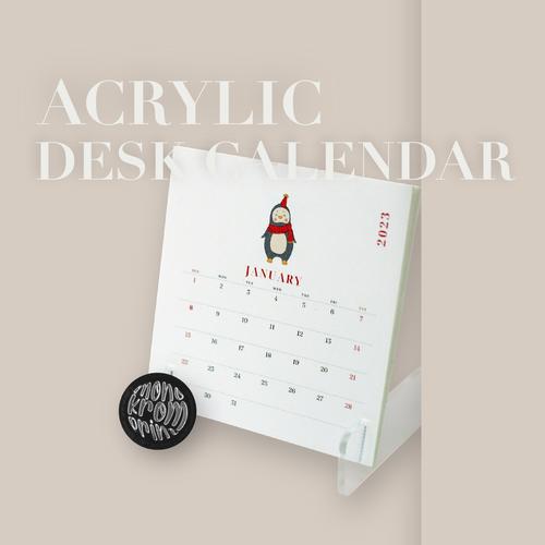 Jual Desk Calendar / Kalendar Meja Stand Acrylic - ViaFelt/Lin 298, CA ...