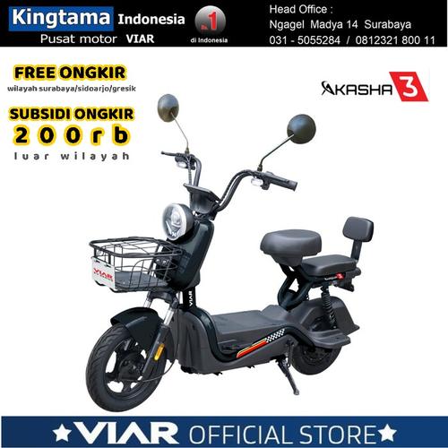 Promo Sepeda Listrik VIAR AKASHA - PROMO- ORIGINAL - Merah, Luar Jawa Cicil 0% 3x - Kota ...