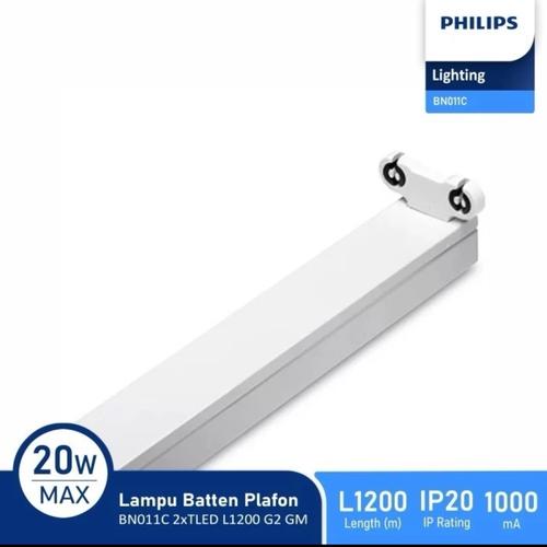 Jual BN011C PHILIPS 2xTLED L1200 G2 GM Philips LED Batten SIMBAT Kap ...