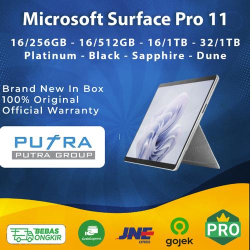 Promo Microsoft Surface Pro 11 XI Snapdragon Elite Processor 256GB ...