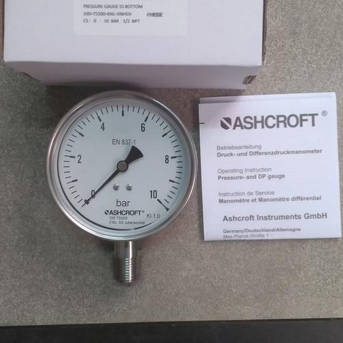 Jual PRESSURE GAUGE ASHCROFT TYPE 100-T5500 - Jakarta Pusat - Aneka ...