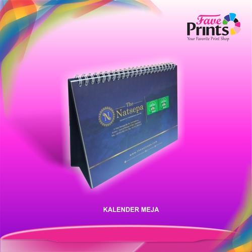 Jual CETAK KALENDER MEJA A5 LANDSCAPE, ISI 8 LBR, AC 260 GR, LAMINASI ...