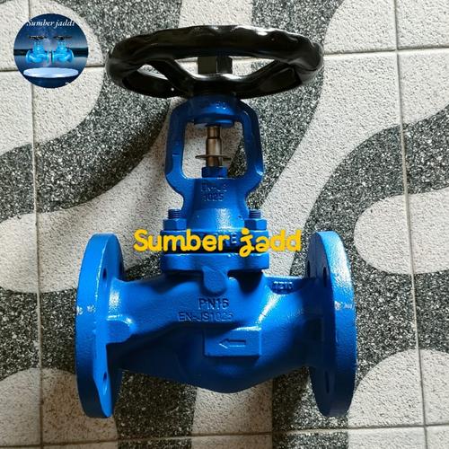 Jual Globe Valve Spirax Sarco Size 2" Inch Billowsel PN-16 DN50 Flange ...