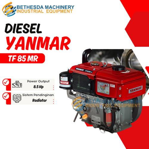 Jual Diesel Engine 8.5 PK Yanmar TF85 Radiator Yanmar TF85R 8.5Hp ...