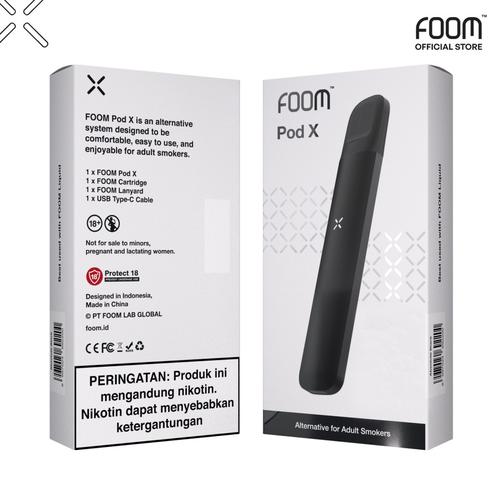 Jual FOOM POD X DEVICE ONLY - ABSOLUTE BLACK - Kota Bandung - FOOM ...