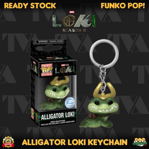 Jual Funko POP- Keychain: Marvel - Loki - Alligator Loki - Jakarta ...