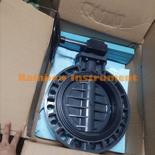 Jual Butterfly PVC 12 inch gearbox Gear Handle / Gagang Putar Butterfly ...