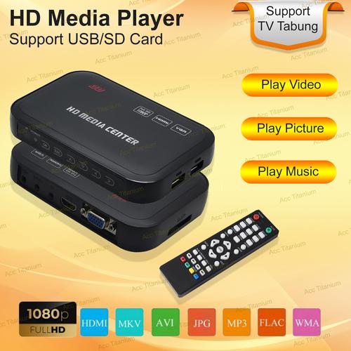 Jual HD Media Player Full HD 1080P Pemutar Video/foto,music Hardisk,SSD ...