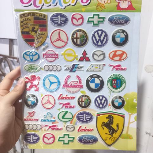 Promo Stiker Logo Mobil Sticker Cars Logo Stiker Anak Logo Mobil - Cars ...