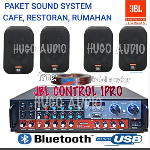 Jual PAKET SOUND SYSTEM CAFE RESTORAN RUMAHAN KANTOR LOBBY JBL CONTROL ...