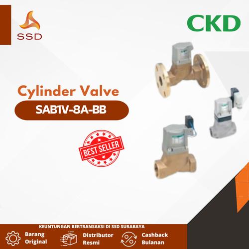 Jual CKD Air Operated 2 Port Valve (Cylinder Valve) Type SAB1V-8A-BB - Kab. Sidoarjo - SSD ...