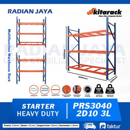 Promo Rak Pallet Rack 2.5 TON KITARACK Pallet Rack Heavy Duty Panjang 3 ...