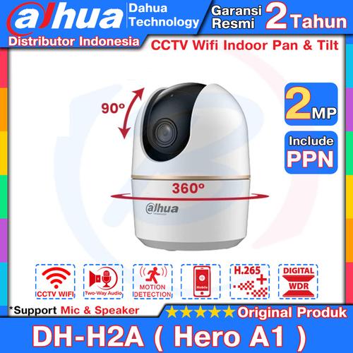 Jual Ipcam Wifi Dahua DH-H2A 2mp Smart Tracking Mic & Speaker Original ...
