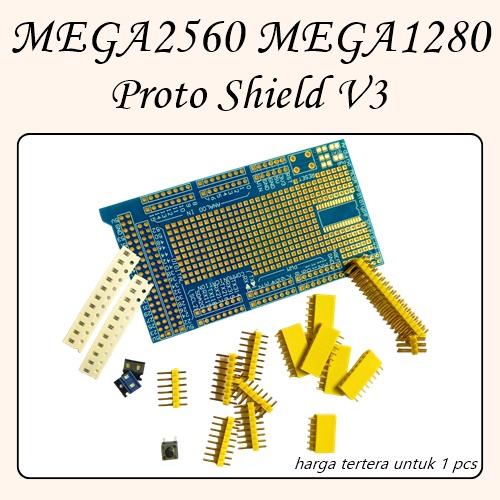 Jual Expansion board DIY parts Arduino MEGA2560 MEGA1280 Proto Shield ...