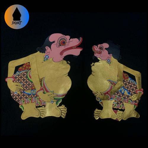 Jual Wayang Kulit Standard Pedalangan tokoh Togog dan Mbilung - Kota ...