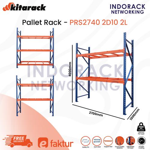Jual KITARACK Rak Pallet 2.5 TON Racking Pallet Heavy Duty Panjang 2.7M ...