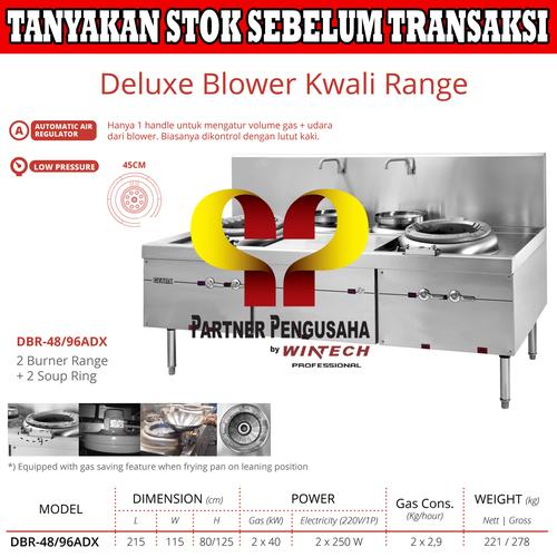 Jual GETRA DBR-48/96ADX deluxe blower kwali range / kompor restoran ...