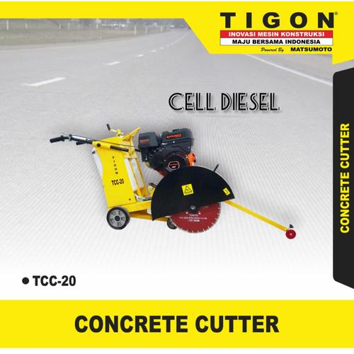 Jual MESIN POTONG ASPAL CONCRETE CUTTER TIGON TCC - 20 - Kab. Tangerang ...