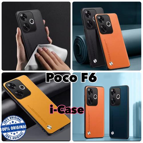 Jual Poco F6 5G Soft Case Leather CODE casing Cover Xiaomi PocoF6 ...
