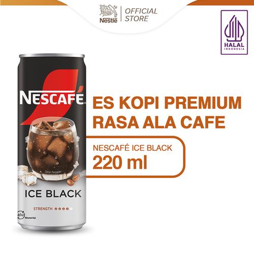 Promo NESCAFE Kopi Minuman Kaleng Rasa Ice Black 220ml - Kota Tangerang ...