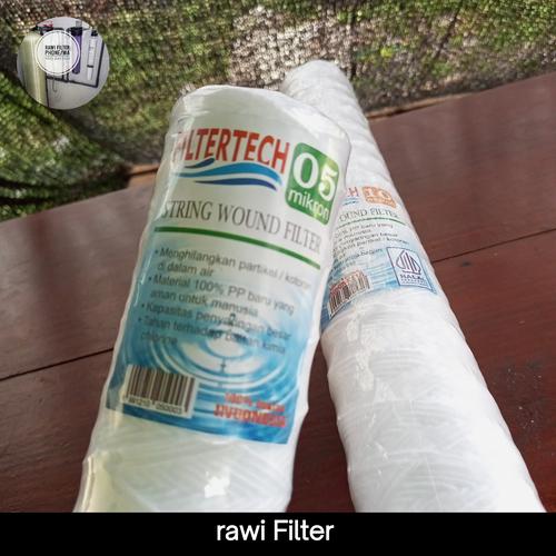 Jual catridge filter benang 10 inch filter benang - 3 mikron - Kota ...