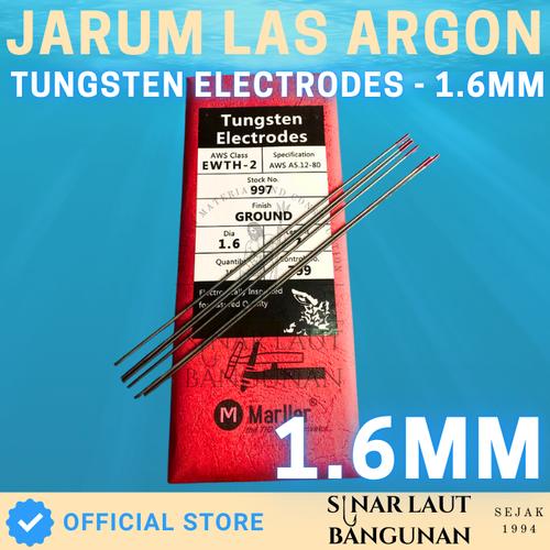 Jual Jarum Las Argon Tungsten 1.6mm MARLLER - Jakarta Utara - Sinar ...