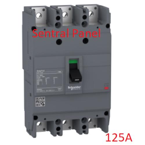 Jual MCCB Schneider NFB Breaker EZC 250F EZC250F 3P 125A 125 A EZC250F3125 18 kA 18kA - Kota ...