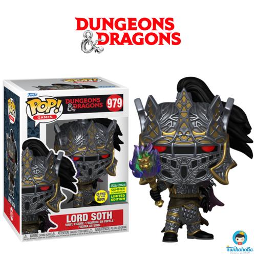 Promo Funko POP! Games Dungeons & Dragons - Lord Soth Glow-in-the-Dark ...