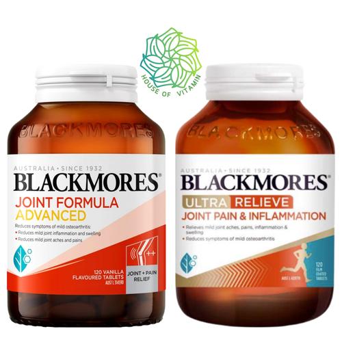 Jual Blackmores Joint Formula Advanced 120 Tablets Multi Action Ease ...