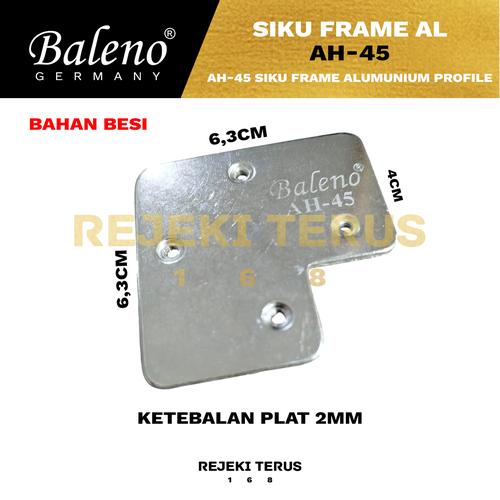 Jual AH-45 Siku Frame Alumunium Profile / Konektor Sambungan Sudut ...
