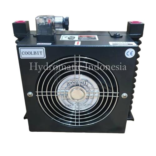 Jual FAN OIL COOLER HYDRAULIC AL-608 AC220V MERK COOLBIT / PENDINGIN OLI HIDROLIK COOLBIT ...
