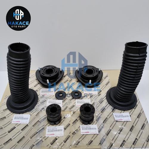 Jual KARET SUPPORT SHOCK SET BEARING STOPPER BOOT SHOCK DEPAN GRAND NEW ...