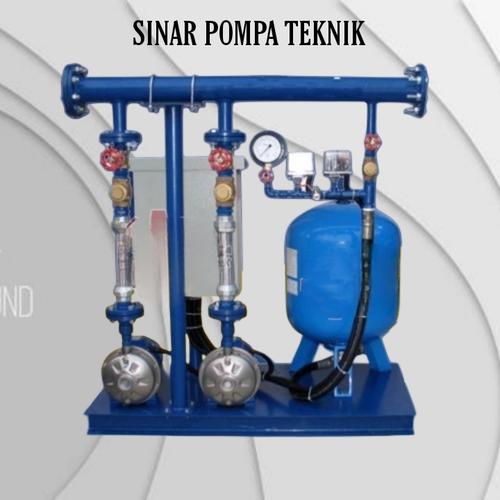 Jual Pompa Booster Ebara CDX 120/12 2x 0.9Kw 1/2HP 380V System Inverter ...