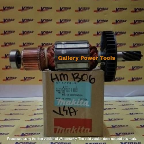 Jual Armature Angker Mesin Demolition Hammer Makita HM 1306 asli HM1306 ...