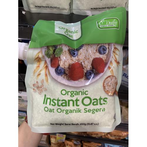 Jual european oat whole grain organic instant oats / organic rolled ...