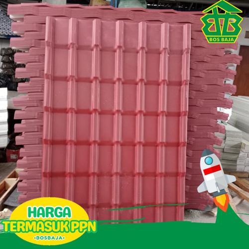 Jual genteng upvc dr.shield rf 960 tile merah - Kota Bekasi - BOSBAJA ...