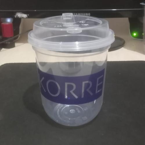 Jual Injection Cup 380ml Oval plus tutup - Kota Depok - cetak cup ...