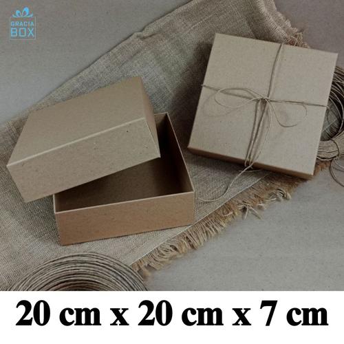 Jual HARDBOX Recycle Papercraft - KOTAK MAKANAN Ukuran 20 cm x 20 cm x ...