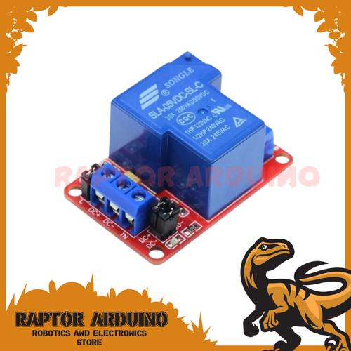 Jual 1 channel 12V 30A with optocoupler isolation supports high and low ...
