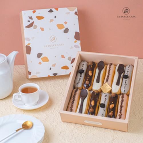 Promo Eclairs box - kue choux box mix rasa flavours - siro 12 - Jakarta ...