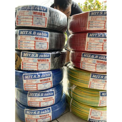 Jual Mitsuba Kabel Listrik Serabut NYAF 2,5 100 Meter - Hitam - Jakarta Barat - PD Jaya | Tokopedia