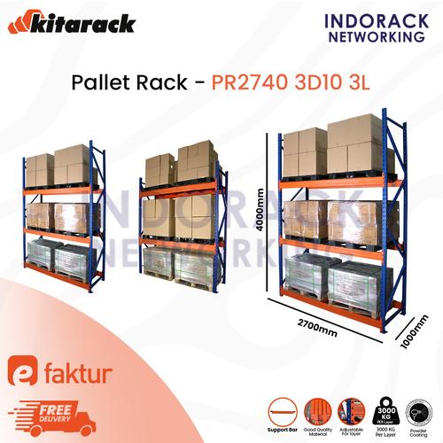 Jual KITARACK Rak Pallet 3 TON Racking Pallet Heavy Duty Panjang 2.7M ...