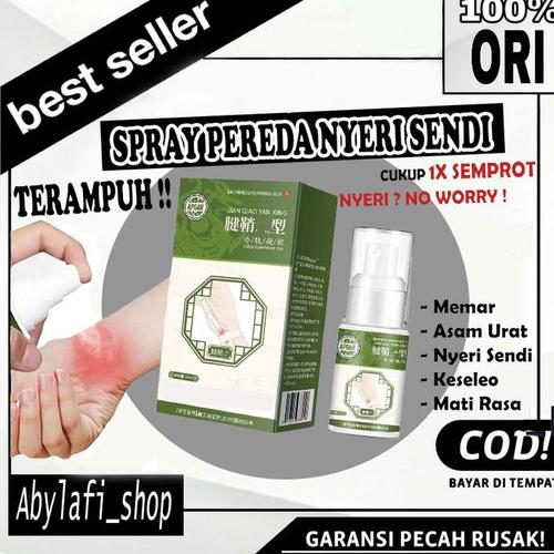 Jual Apgar Obat Rematik Nyeri Sendi Tenosynovitis Joint Pain Spray 30Ml ...